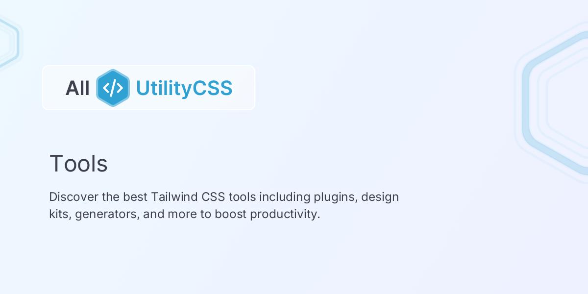 Tailwind CSS Tools | All UtilityCSS
