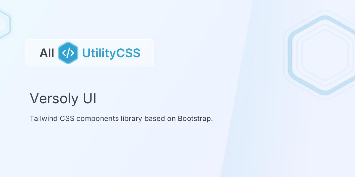 versoly-ui | All UtilityCSS