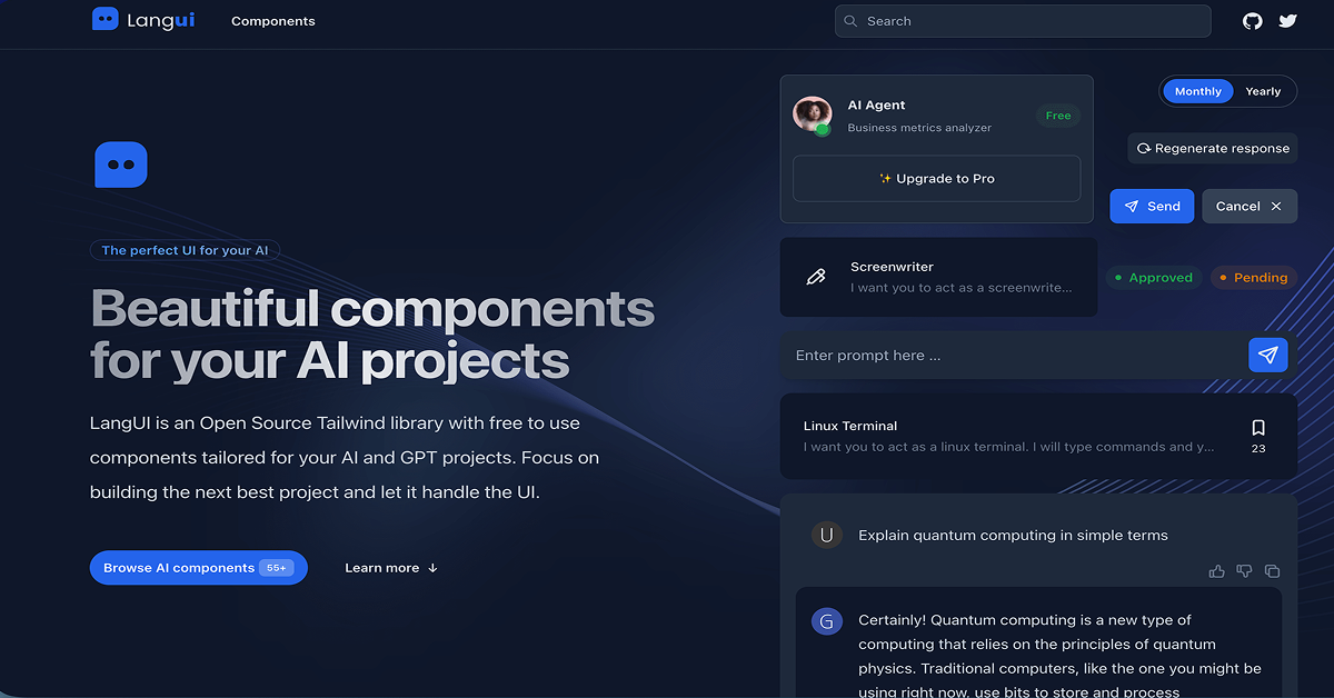 lang-ui | All UtilityCSS