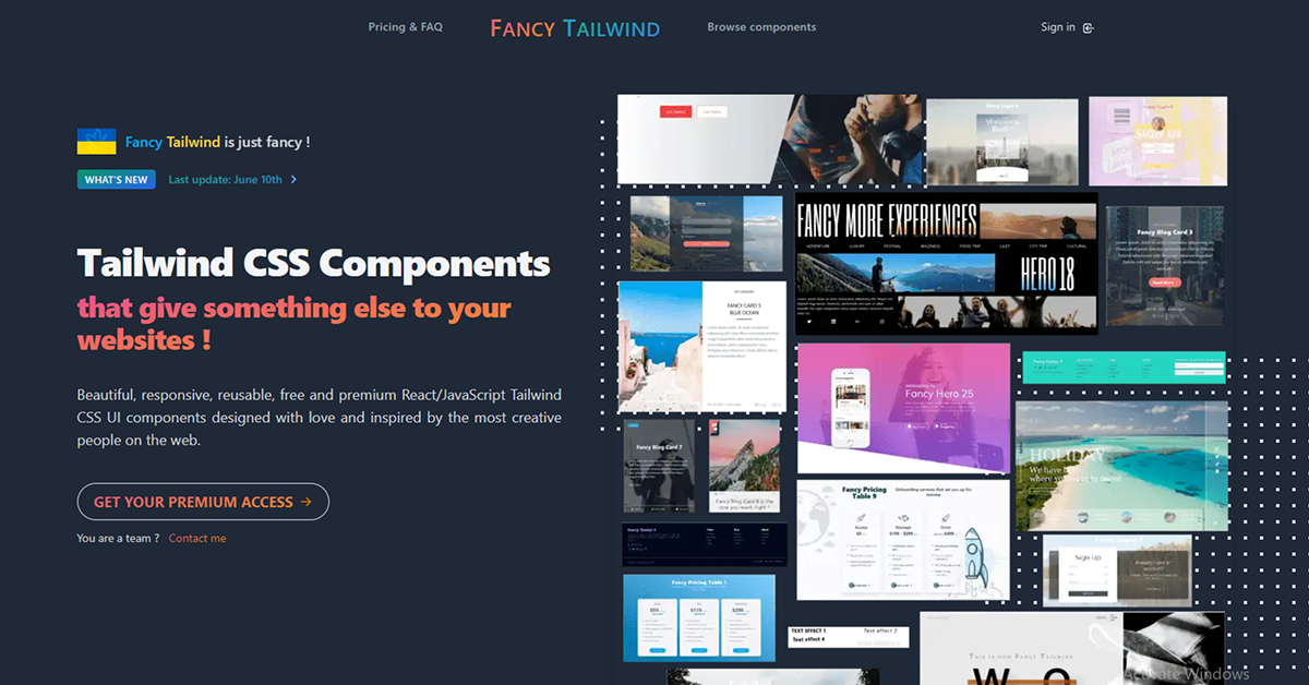 Tailwind CSS Components | All UtilityCSS
